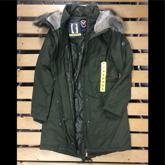 1 Madison | Jackets & Coats | Madison Expedition Faux Fur Hooded ...